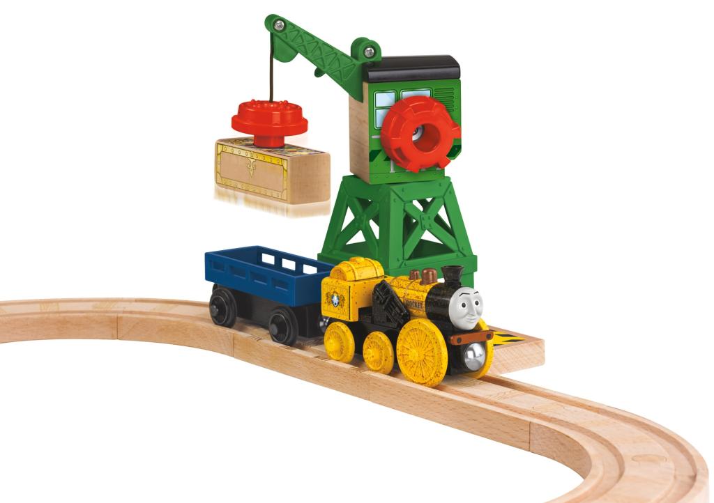 Fisher-Price Thomas Wooden Railway - Treasure at the Mine Playset ...