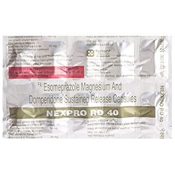 Nexpro RD 40 - Strip of 10 Capsules : Amazon.in: Health & Personal Care
