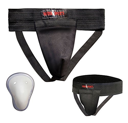 GroinAbdominal-guard-Box-Protector-Muay-thai-MMA-UFC-Cricket-box-black ...