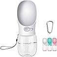 COTOP Portable Dog Water Bottle 350/550ml, Pet Water Dispenser Antibacterial Food Grade Leak ...