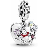 Pandora Disney Winnie Puuh Tigger Charm-Anhänger aus Sterling Silber und Emaille - Kompatibel ...