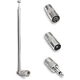 Radio Rod Antenna,Portable Radio Antenna,for Table Top Radio, HiFi AV ...
