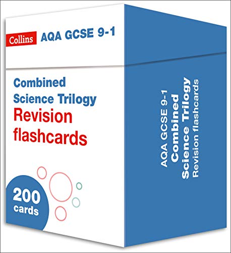 AQA GCSE 9-1 Combined Science Revision Cards (Biology, Chemistry & Physics): Ideal for home ...