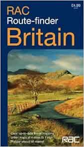 RAC Route Finder Map Britain: Amazon.co.uk: 9780007181933: Books
