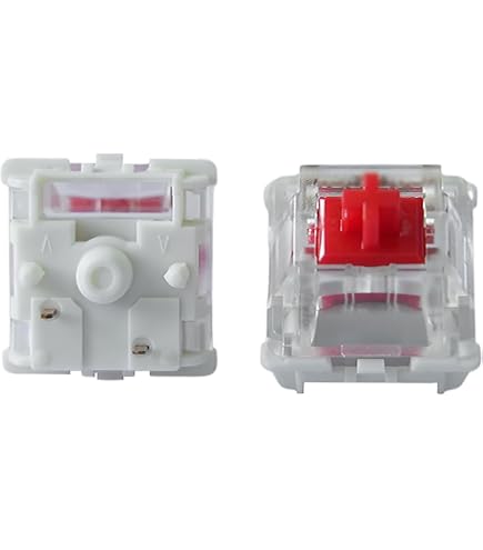 Silent Mechanical Keyboard Low Profile Silent Red Switches – 110 PCS ...