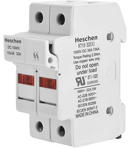 Solar System Heschen DC Miniature Circuit Breaker, HSB6C-DC, 2 Poles ...