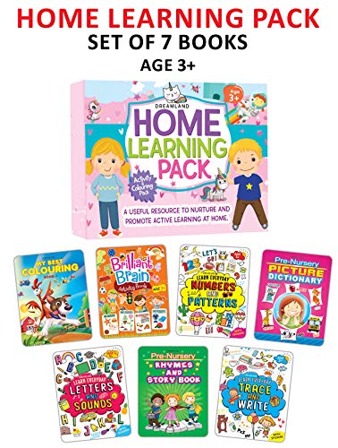 Buy Home Learning Books Pack Age 3+ An Amazing Set of 8 Books- My Best ...