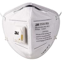 3M 8210 Disposable Respirator N95 Face Mask, Non Woven Fabric, Metal Nose Clip and Elastic ...