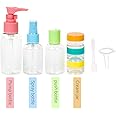 Buy MINISO Travel Bottle Kit Set of 4, Portable Plastic Multipurpose ...