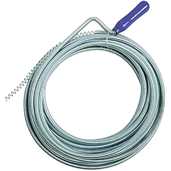 Extra Long 10m Drain Cleaner - Waste Pipe Unblocker - Toilet/Bath Snake ...