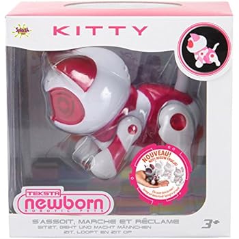 Teksta Robotic Kitty - Chaton Robot - Animal Interactif: Amazon.fr ...