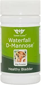 Sweet Cures Waterfall D-Mannose Powder 50gram | High Strength | Treats ...