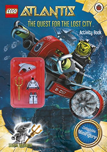 Lego Atlantis: The Quest for the Lost City Book with Lego Figurine ...