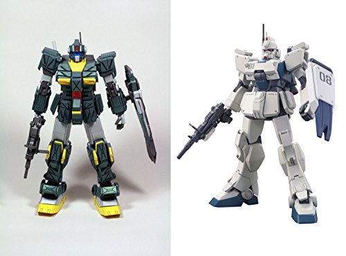 Buy 2 Bandai Hobby dam Models - DAM RGM-79FP GM STRIKER and HGUC RX-79 ...
