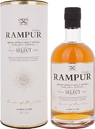 Rampur Single Malt Whisky / 70cl: Amazon.co.uk: Beer, Wine & Spirits