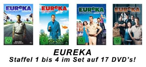 EUReKA: Die geheime Stadt - Season/Staffel 1-4 (17 DVDs): Amazon.de ...