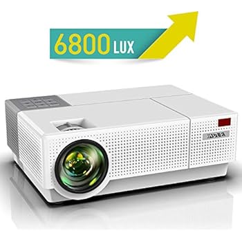 YABER Projector 6000 Lumen 1080P Native LED Projector: Amazon.co.uk ...