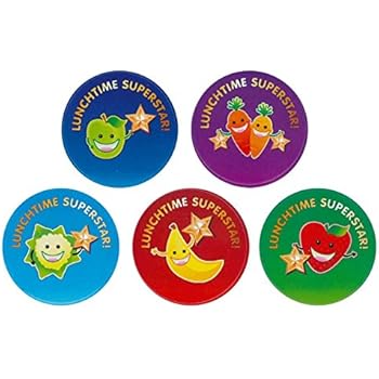 Clean Plate Award School Teachers reward stickers: Amazon.co.uk ...