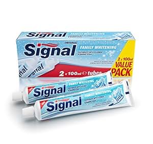 SIGNAL 100ml Whitening Toothpaste - Pack of 2: Amazon.co.uk: Grocery