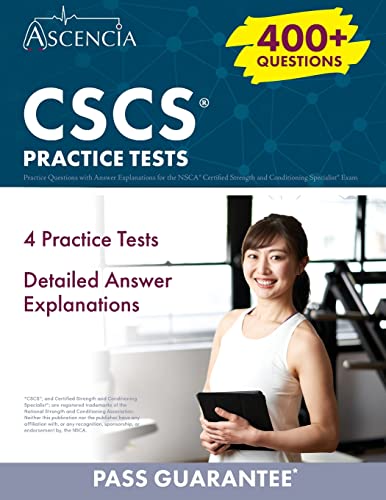 Buy CSCS Practice Questions: 400+ Practice Questions with Answer ...