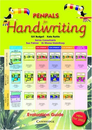 Buy Penpals for Handwriting Evaluation Booklet Book Online at Low ...