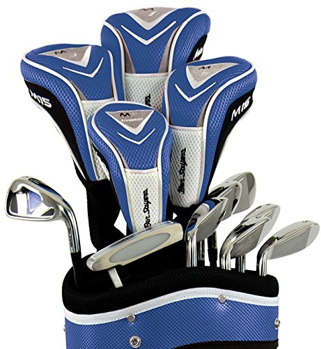 Ben Sayers +1 Inch Longer M15 Complete Golf Club Set Cart Bag Mens New ...