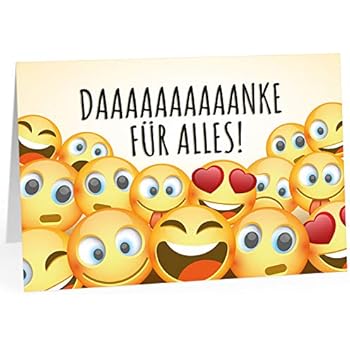 Große Dankeskarte XXL (A4) als Dankeschön/Danke für Alles - Viele ...