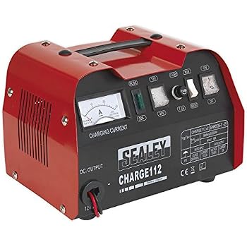 Sealey CHARGE124 28Amp 12/24V Battery Charger: Amazon.co.uk: Car ...