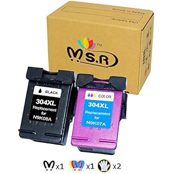 MSR 304 304XL Remanufactured Ink Cartridges for HP 304 304XL Ink ...