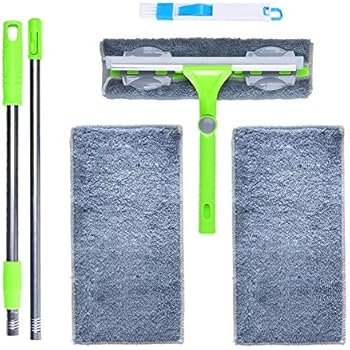 MR.SIGA Professional Window Cleaning Combo - Squeegee & Microfiber ...