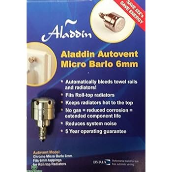 Aladdin Autovent 1500HV 30C Radiator Bleeder (1/2 Inch BSP): Amazon.co ...