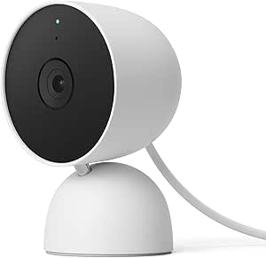 Google Nest Cam (Indoor, Wired) Security Camera - Smart Home WiFi ...