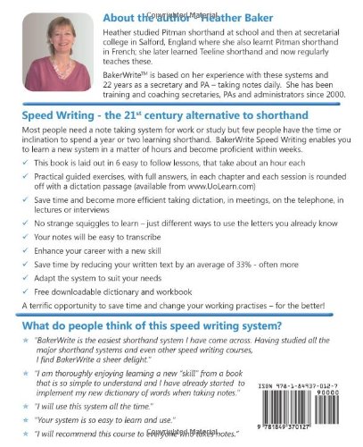 Speed Writing, the 21st Century Alternative to Shorthand (Easy 4 Me 2 ...