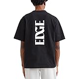Buy EDGE8 Men's Drop Shoulder Oversized Edge T-Shirt at Amazon.in