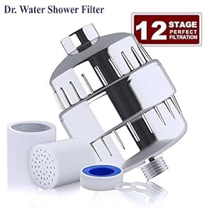Dr. Water Shower Filter Shower Filter -12 Stage (Chrome): Amazon.in ...