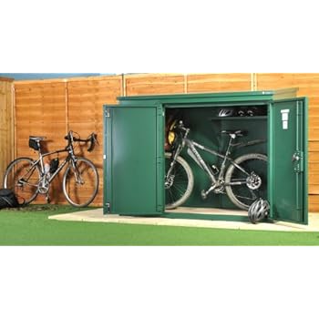 High Security Bike Storage Unit - The Annexe Bike Shed from Asgard ...