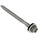 TechFast Sheet to Timber Roofing Screws | 6.3 x 60mm | Elementech | Box 100 : Amazon.co.uk ...