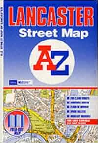 Lancaster Street Map: Amazon.co.uk: Geographers' A-Z Map Company: 9780850397147: Books