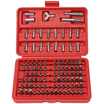 Screwdriver Bits Torx / PZ / PH / Flat Hex Spline Extra long Security 50pc AT822: Amazon.co.uk ...