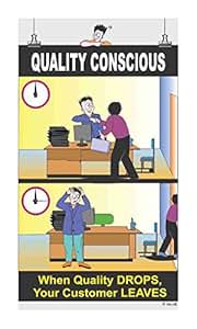 Posterkart Quality awareness Poster - Quality Conscious, 66 cm x 36 cm ...