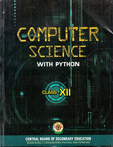 Buy Computer Science With Python - XII Book Online at Amazon | Computer ...