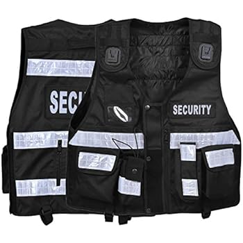 Hi-Viz Tactical Utility Patrol Vest for Security Officers, Enforcement ...