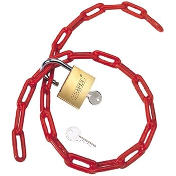 ABUS BKW Chain Attachment Set for 30/ 50mm Padlock: Amazon.co.uk: DIY ...