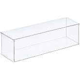 sourcing map Acrylic Display Case Plastic Box Clear Assemble Dustproof ...