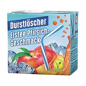 WeserGold - Durstlöscher Eistee Pfirsich 4x12x0,5L : Amazon.de: Lebensmittel & Getränke