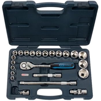 KS Tools 918.0623 Coffret de douilles 6 pans - 1/2" - CHROMEplus - 23 pcs: Amazon.fr: Bricolage