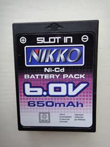 Nikko 6.0v Battery Pack 650mAh: Amazon.co.uk: Electronics