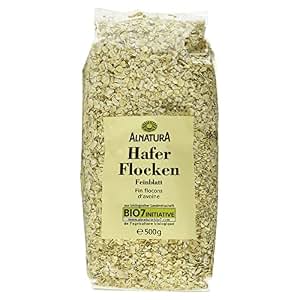 Alnatura Bio Haferflocken Kleinblatt, 500 g: Amazon.de: Amazon Pantry