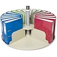 Rotadex Platfile Filing Platform Circular for 24 Lever Arch Files Dove ...