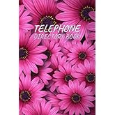 Telephone Directory Book: Blank Telephone Number Book No Address ...